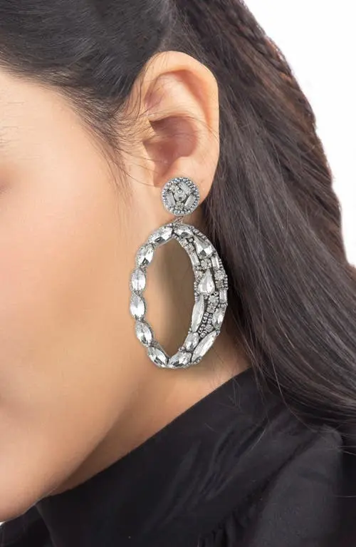 Deepa Gurnani Freida Statement Drop Earrings