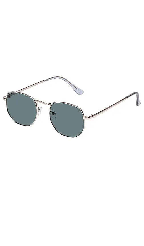 AIRE X Sagitta Sunglasses - Gold & Green Mono