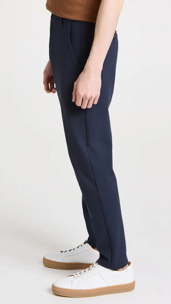 Paige Transcend Knit Trousers - Deep Anchor