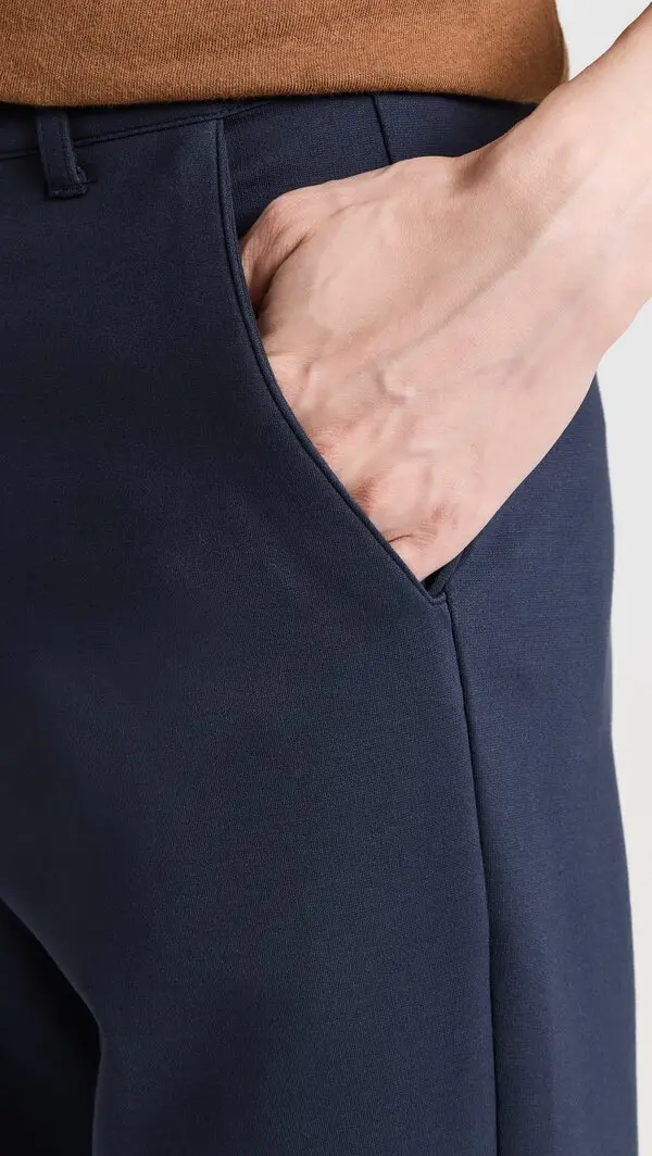 Paige Transcend Knit Trousers - Deep Anchor