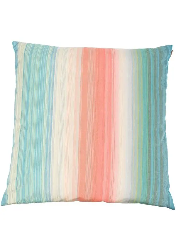 Missoni Stripe-print Cushion - Blue