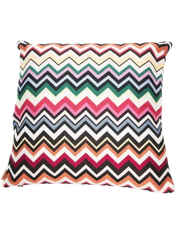Missoni Belfast Jacquard Cushion - Pink