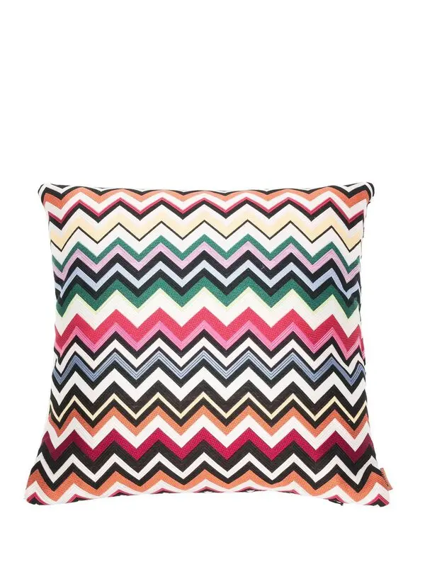 Missoni Belfast Jacquard Cushion - Pink