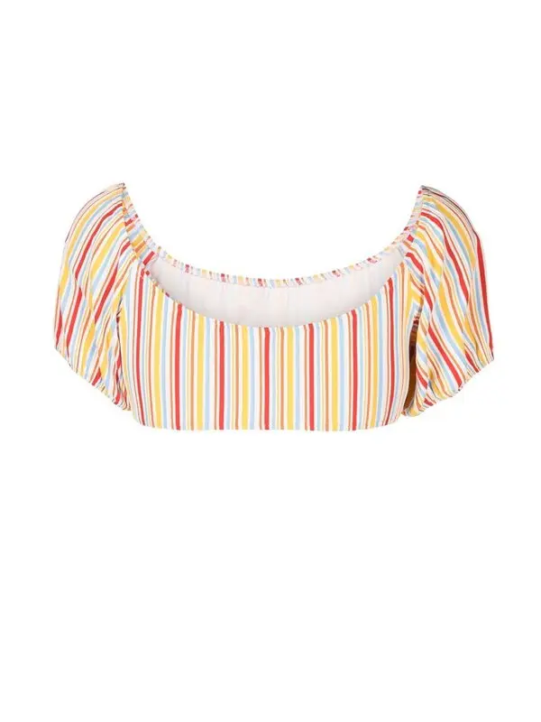 LEMLEM Mokati Stripe-print Bra
