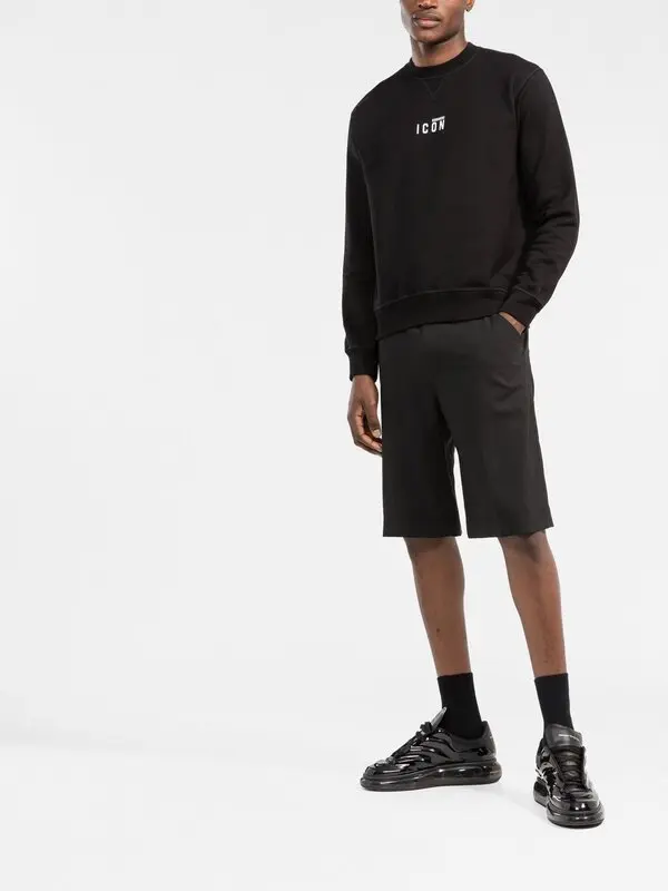 Dsquared2 Icon Cotton Sweatshirt - Black
