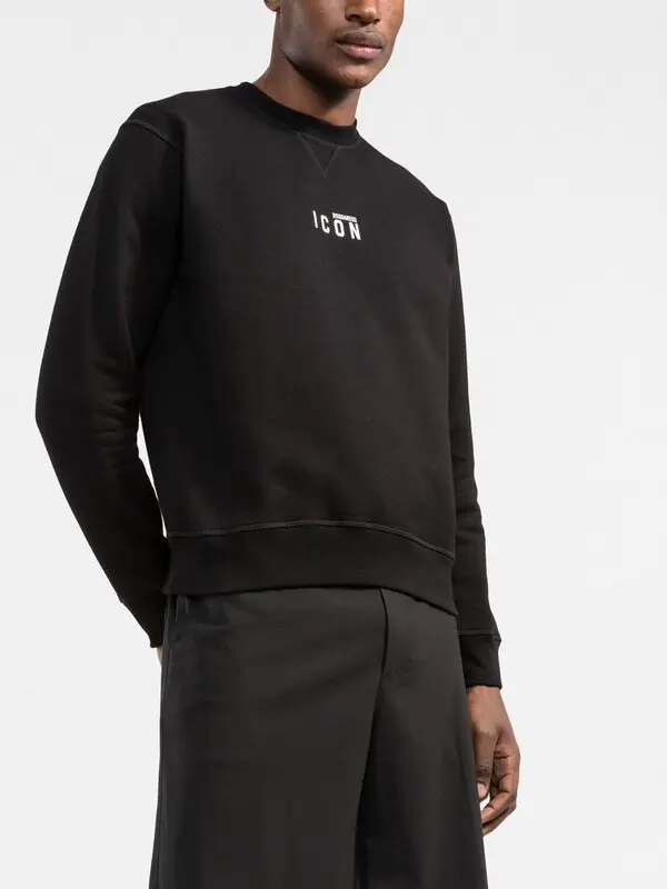 Dsquared2 Icon Cotton Sweatshirt - Black