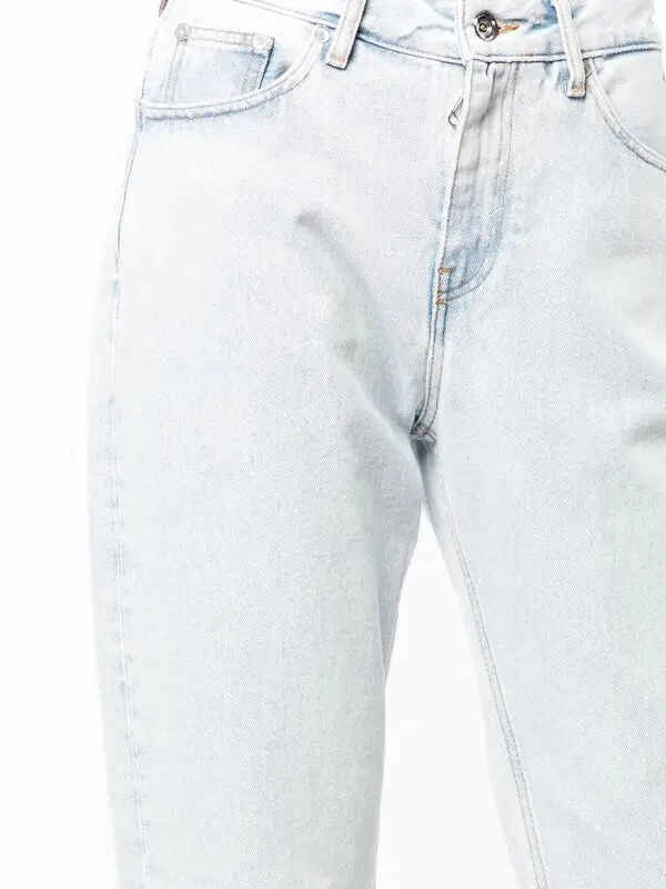 Off-White High-rise Tapered Jeans