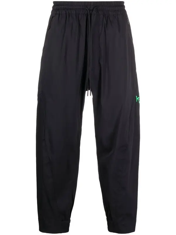 Y3 Logo-print Tapered Track Pants