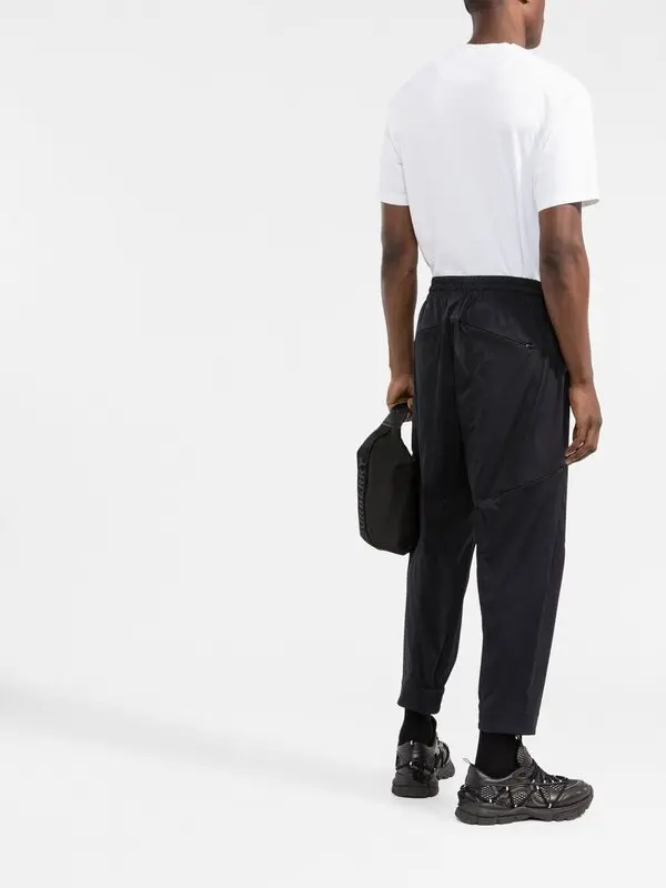 Y3 Logo-print Tapered Track Pants