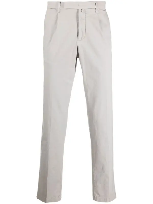 BRIGLIA 1949 Slim-fit Chino Trousers - Grey