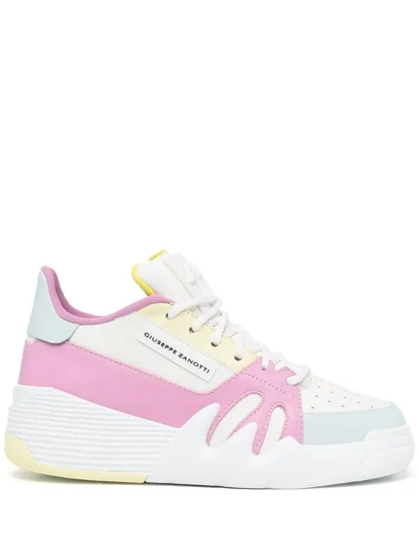 GIUSEPPE ZANOTTI Talon Color-block Sneakers - Multicolour
