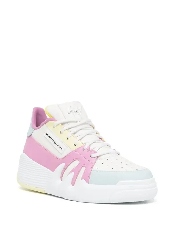 GIUSEPPE ZANOTTI Talon Color-block Sneakers - Multicolour