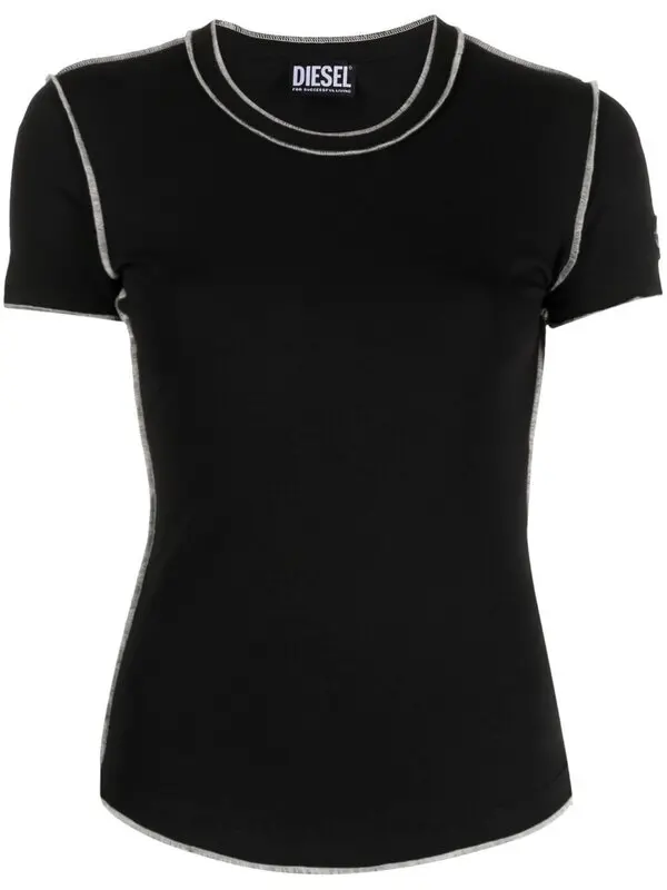 DIESEL® Short Sleeve T-shirt - Black