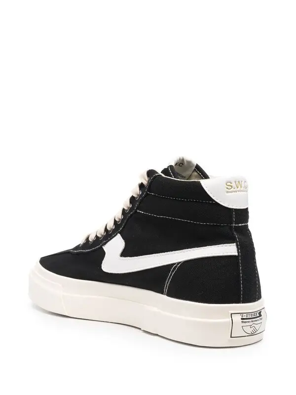 S.W.C STEPNEY WORKERS CLUB High-top Lace-up Sneakers