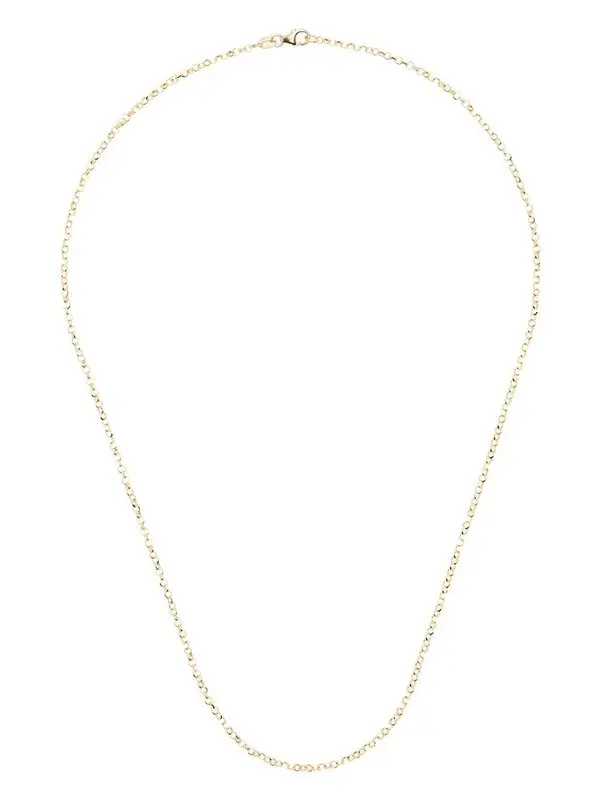 Loquet 14kt Yellow Rolo Chain Necklace - Gold