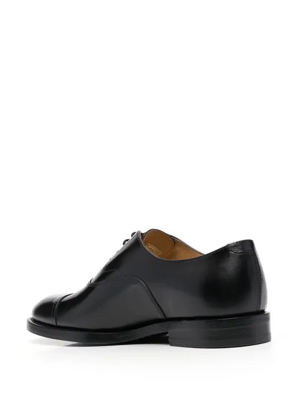 Brunello Cucinelli Leather Oxford Shoes - Black