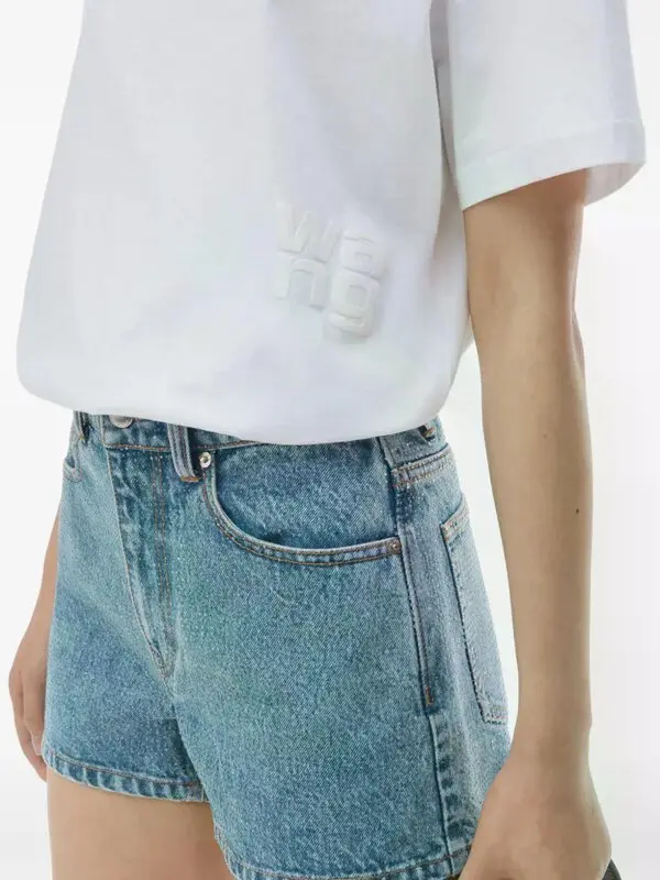 Alexander Wang Puff Logo T-shirt - White