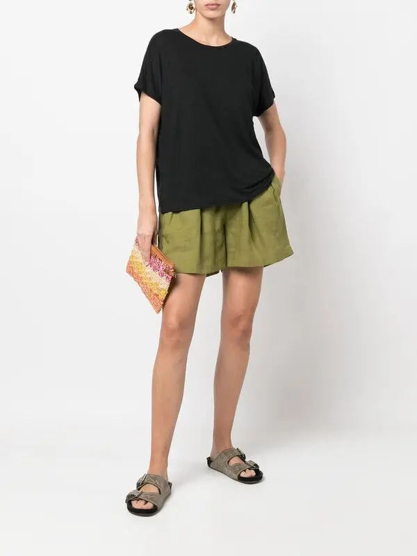 Majestic Filatures Relaxed Crew-neck T-shirt - Black