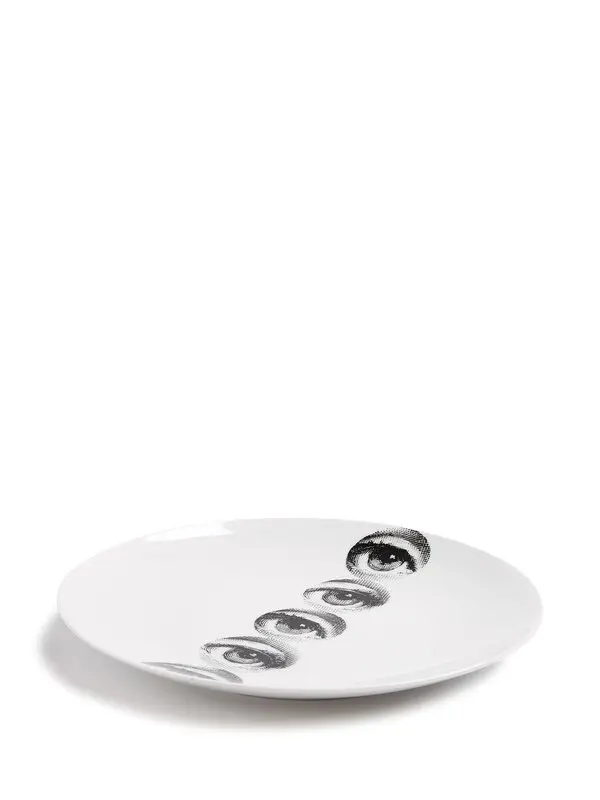 FORNASETTI Tema E Variazioni N.43 Wall Plate - White