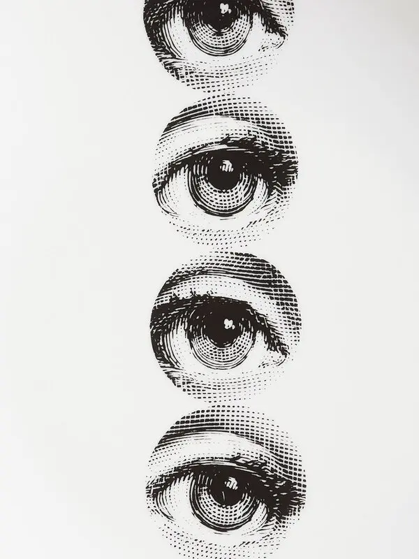 FORNASETTI Tema E Variazioni N.43 Wall Plate - White