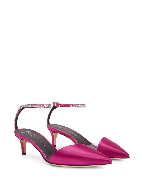 GIUSEPPE ZANOTTI 50mm Xenya Crystal Pumps