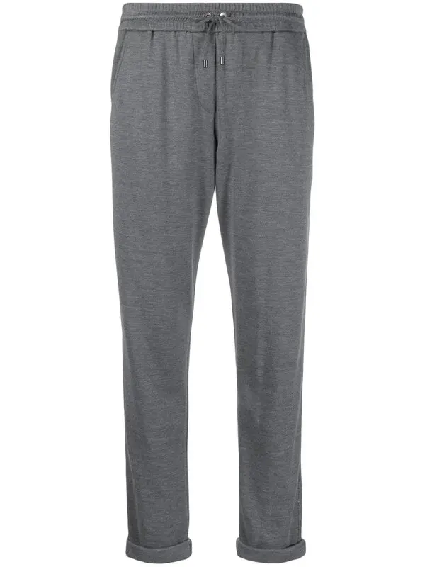 Brunello Cucinelli Tapered Track Pants - Grey