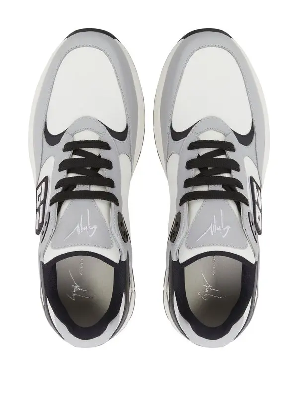 GIUSEPPE ZANOTTI Gz Runner Low-top Sneakers - Grey