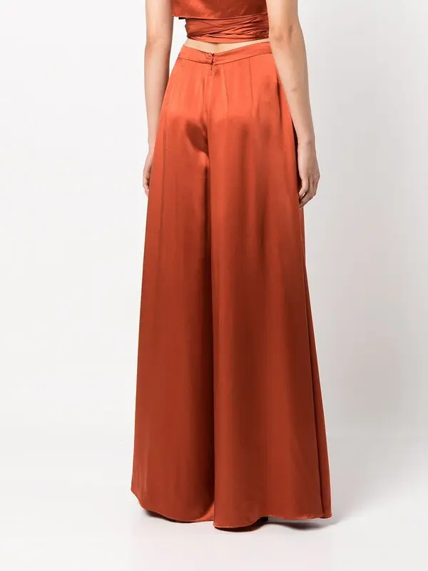 Voz High-waisted Wide-leg Trousers