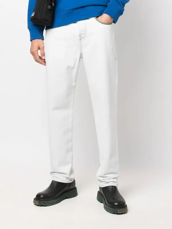 DIESEL® D-viker Straight-leg Jeans - Neutrals