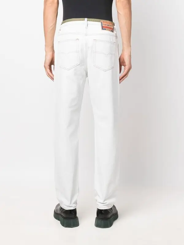 DIESEL® D-viker Straight-leg Jeans - Neutrals