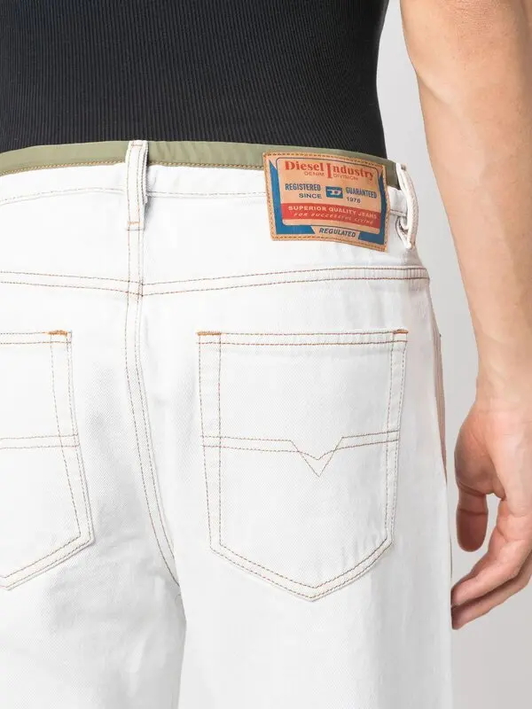 DIESEL® D-viker Straight-leg Jeans - Neutrals