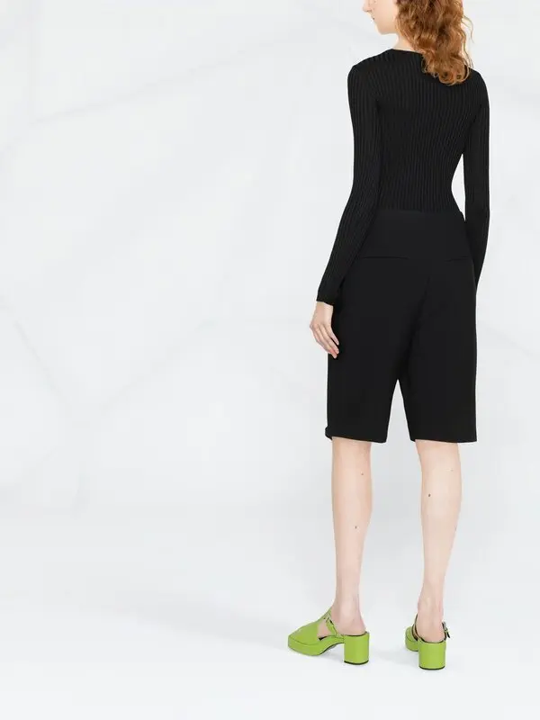 SELF-PORTRAIT Cut-out Knitted Top
