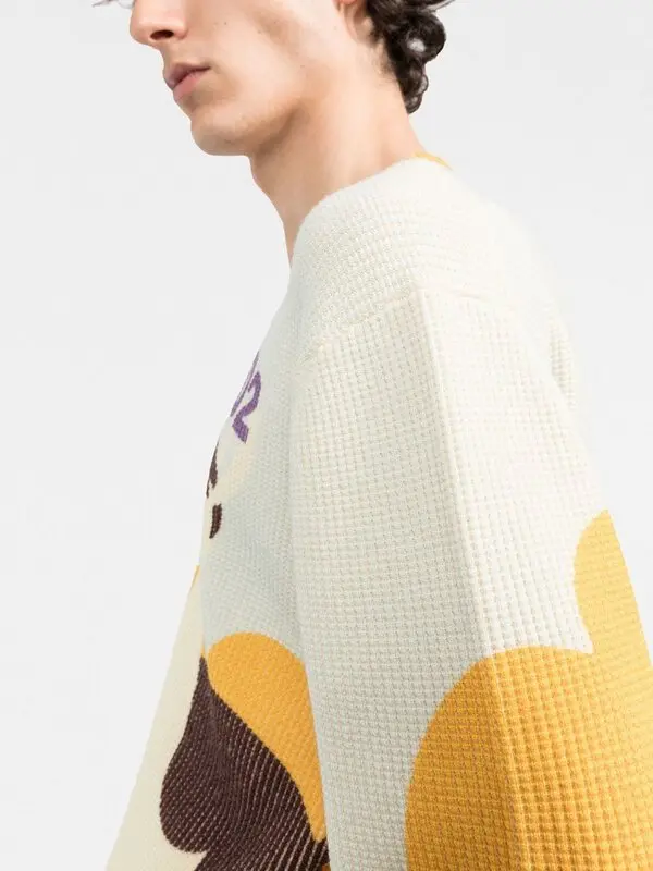 Dsquared2 Llama Country Knitted Jumper