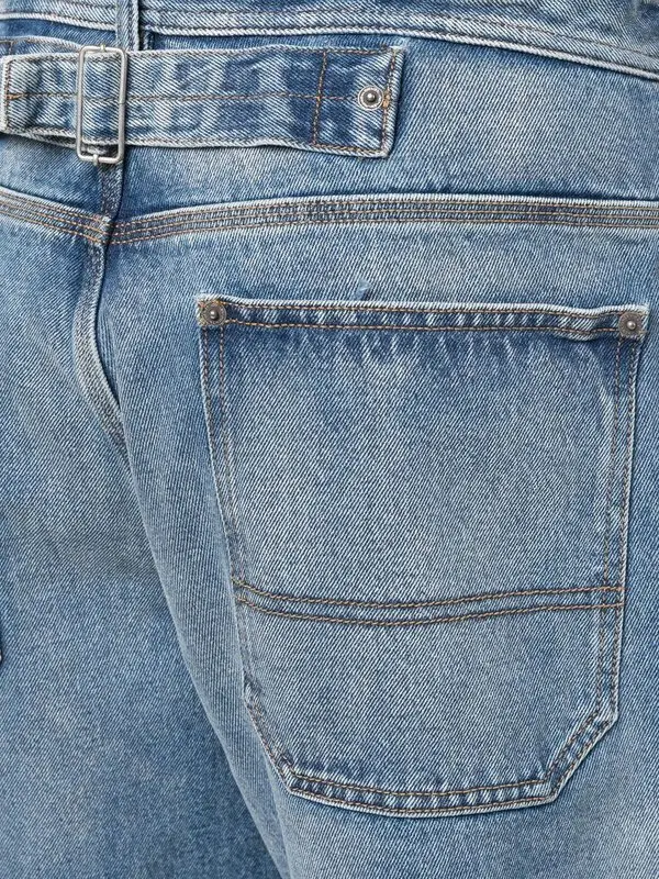 DIESEL® Two-tone Straight-leg Jeans