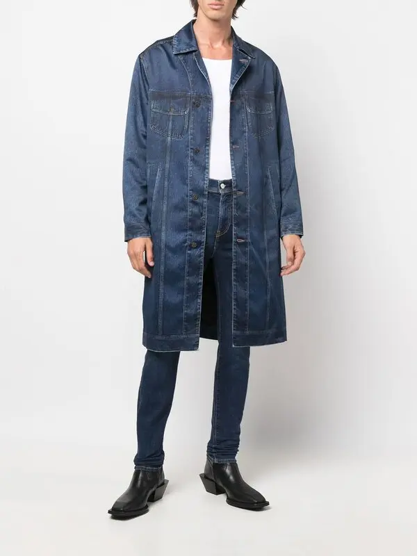 DIESEL® Logo-patch Skinny Jeans