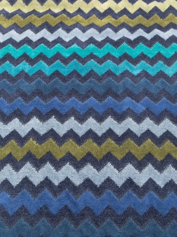 Missoni Warner Zigzag Pattern Bath Towel