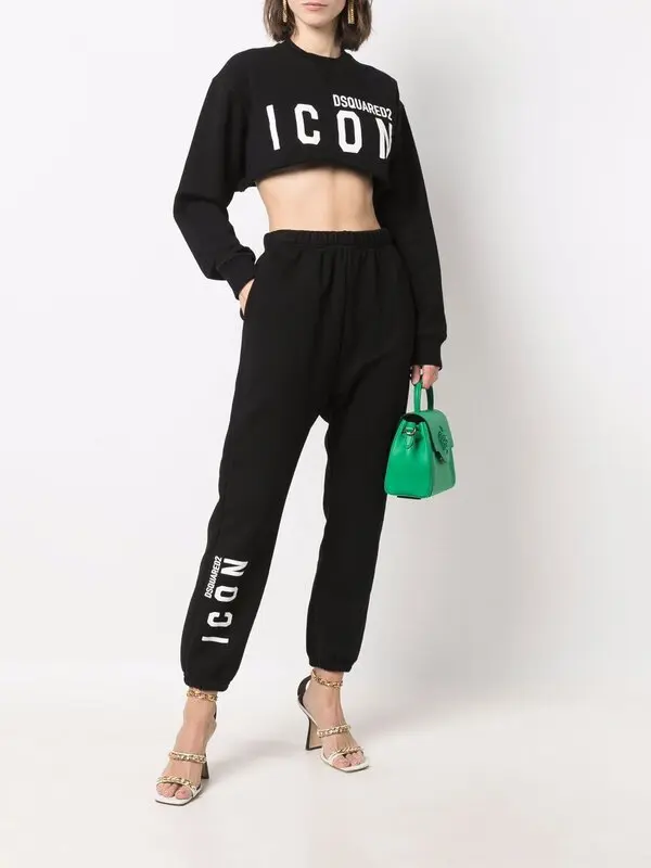 Dsquared2 Logo-print Track Pants - Black