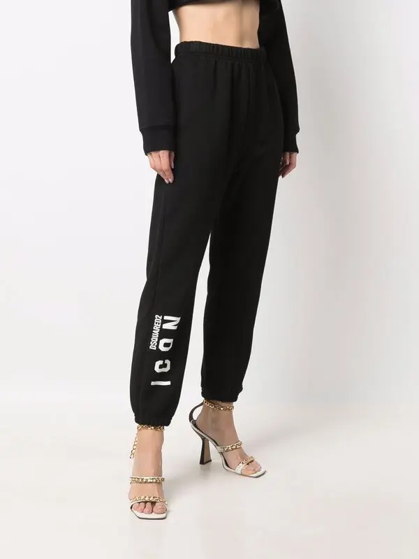 Dsquared2 Logo-print Track Pants - Black