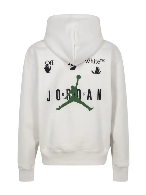 JORDAN X Off- Logo-print Hoodie