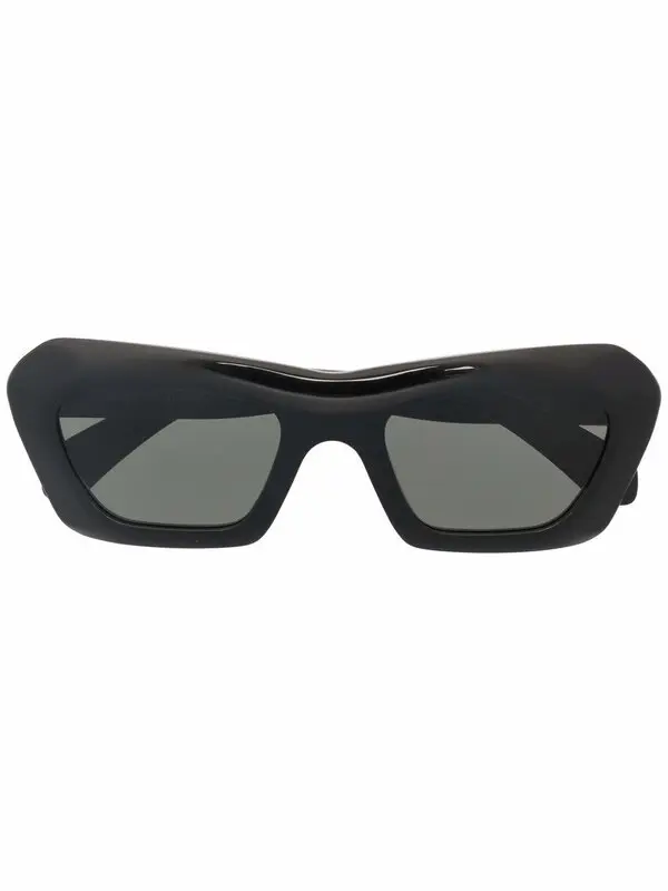 RETROSUPERFUTURE Zenya Geometric Sunglasses - Black