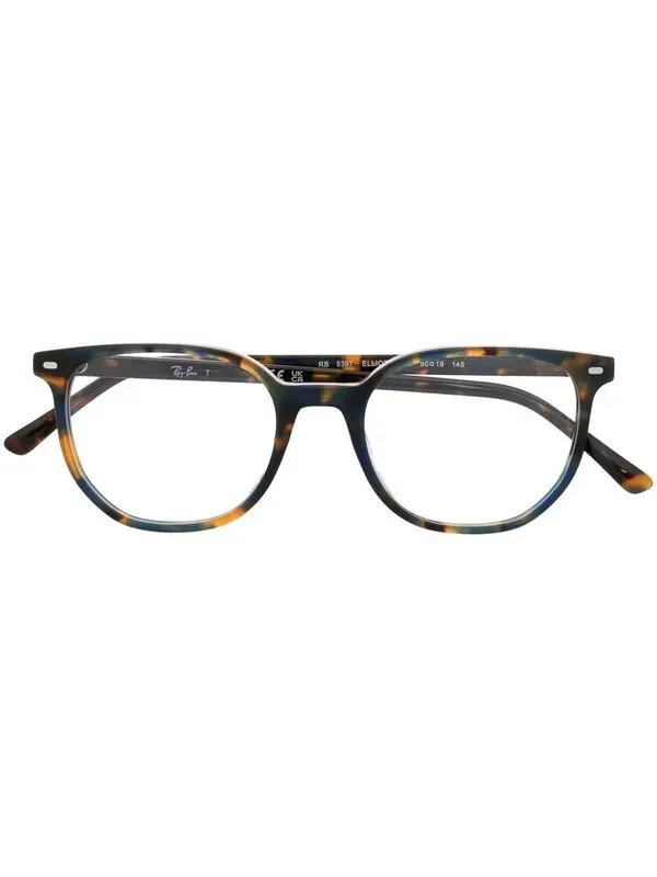 Ray-ban Elliot Square-frame Glasses - Blue