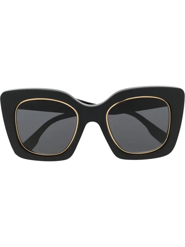 Gucci Gg1151s Cat-eye Sunglasses - Black
