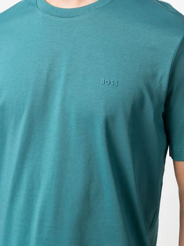BOSS Logo-embroidered T-shirt