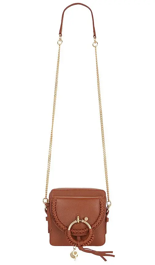 See By Chloé Joan Mini Camera Bag In Tan In Caramello - 35% Off
