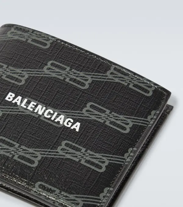 Balenciaga Bb Leather Wallet