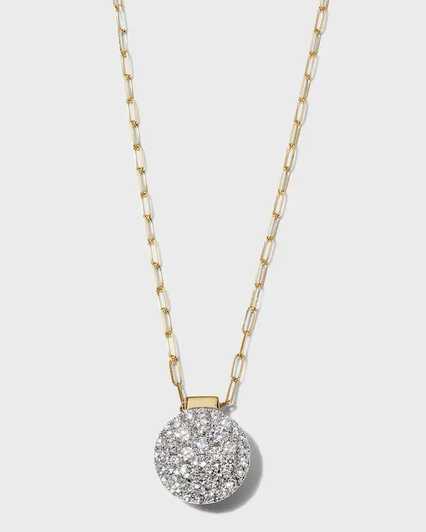 FREDERIC SAGE Firenze Ii Diamond Cluster Pendant Necklace - Yellow Gold