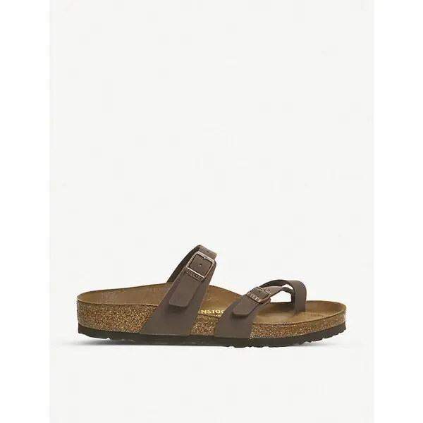 BIRKENSTOCK Mayari Cross Strap Sandal - Mocha