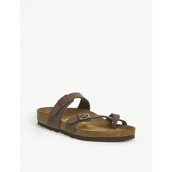 BIRKENSTOCK Mayari Cross Strap Sandal - Mocha