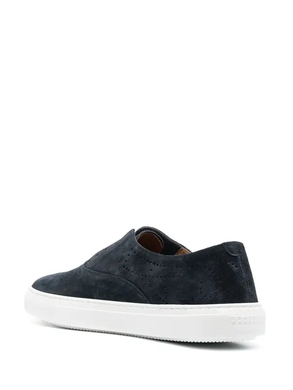 Fratelli Rossetti Low-top Slip-on Suede Sneakers