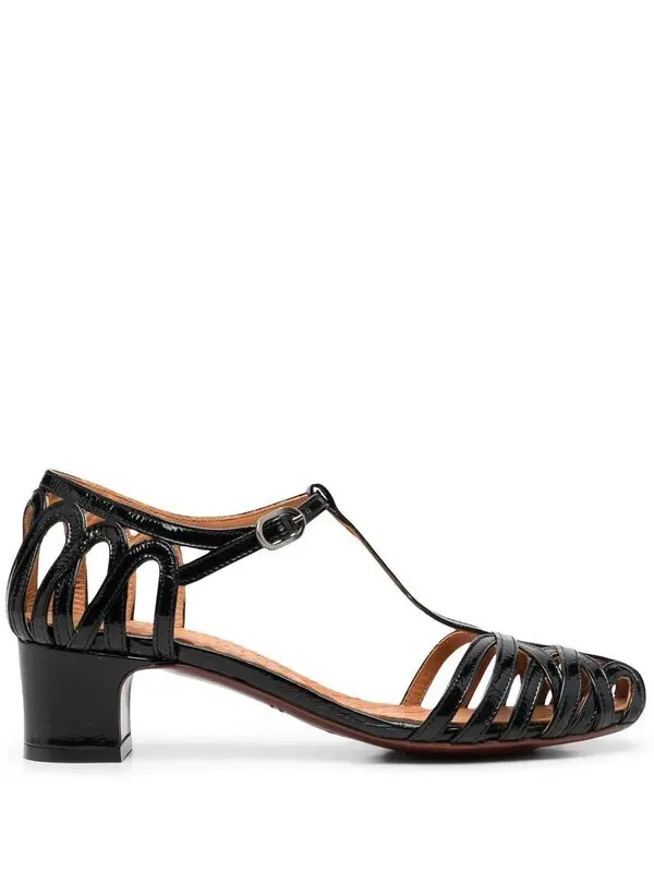 Chie Mihara Closed-toe Strappy Pumps